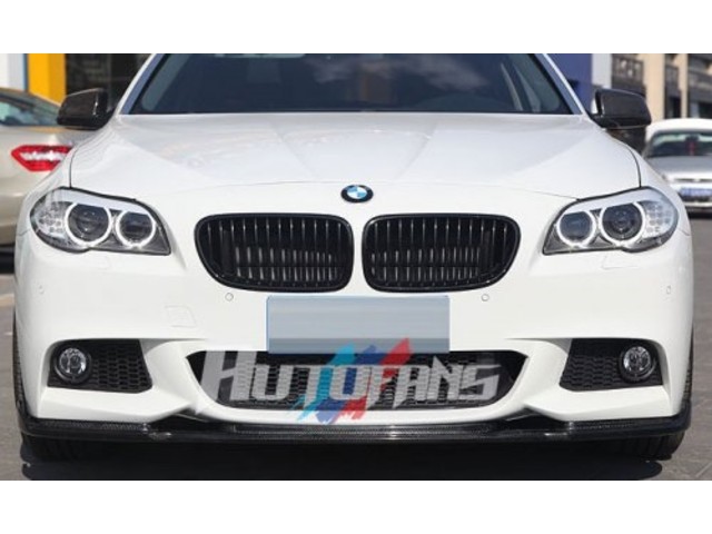 Тюнинг BMW F10 F11 5-SERIES M-TECH Спойлер переднего бампера карбоновый ...