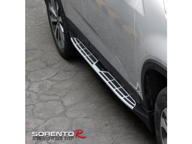 Тюнинг Kia Sorento 2012 Пороги Mobis - AGS Tuning