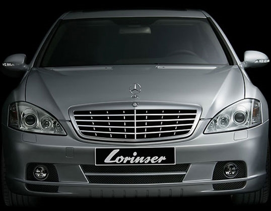 Тюнинг Бампер передний в стиле LORINSER - обвеса Mercedes S221 - AGS Tuning