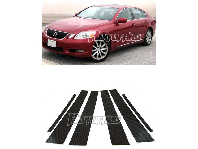 Тюнинг LEXUS GS300/430 Накладки на стойки карбоновые - AGS Tuning