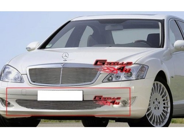 Тюнинг Mercedes W221 Решетка бампера V2 - AGS Tuning